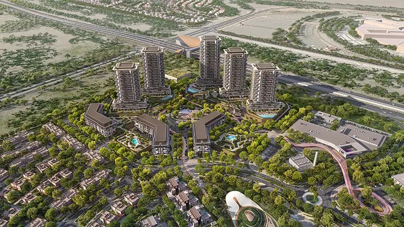 Rise by Athlon 2 Cyan Tower Master Plan by Aldar Properties