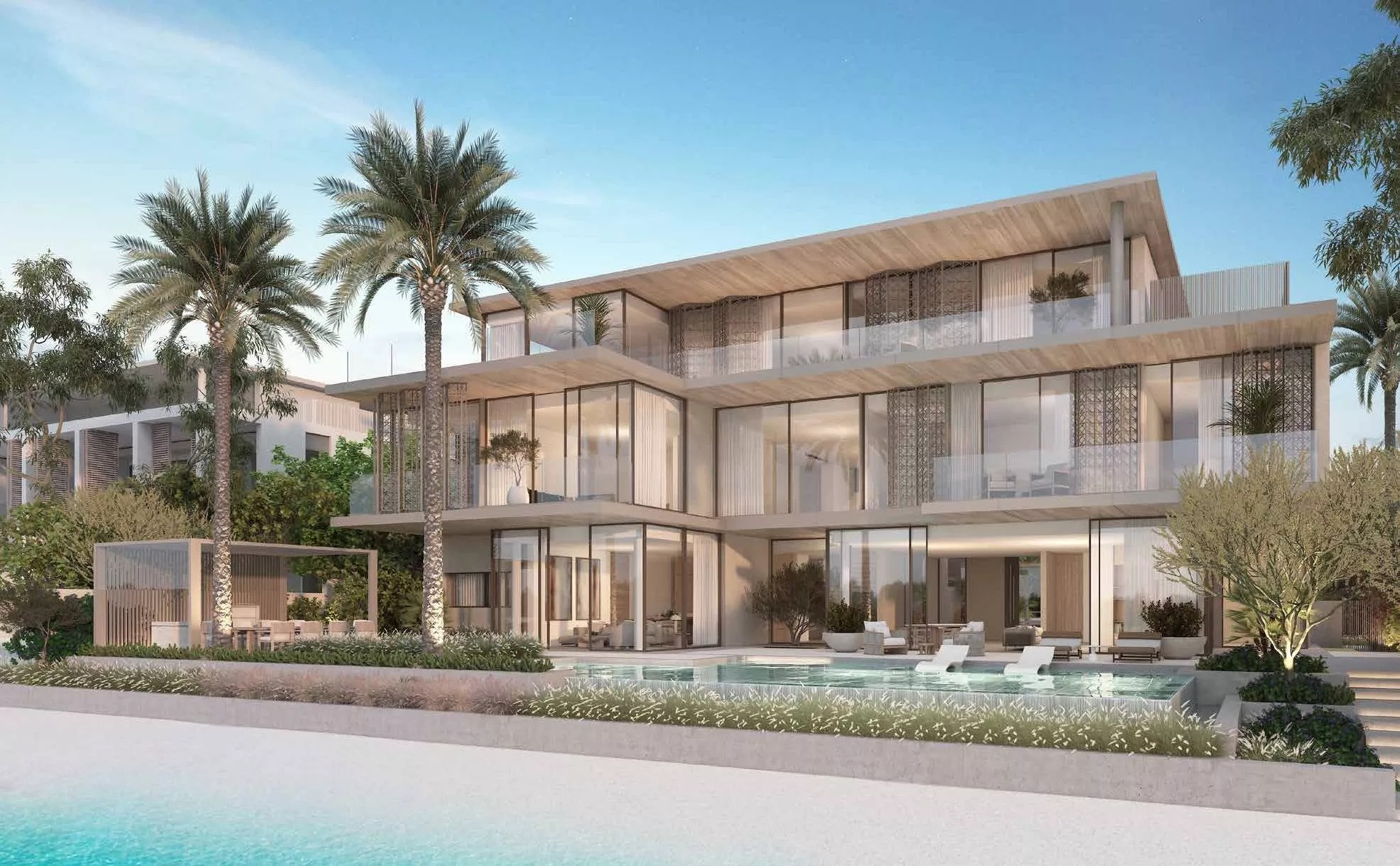 The Beach and Coral Collection Frond E Master Plan by Nakheel Properties